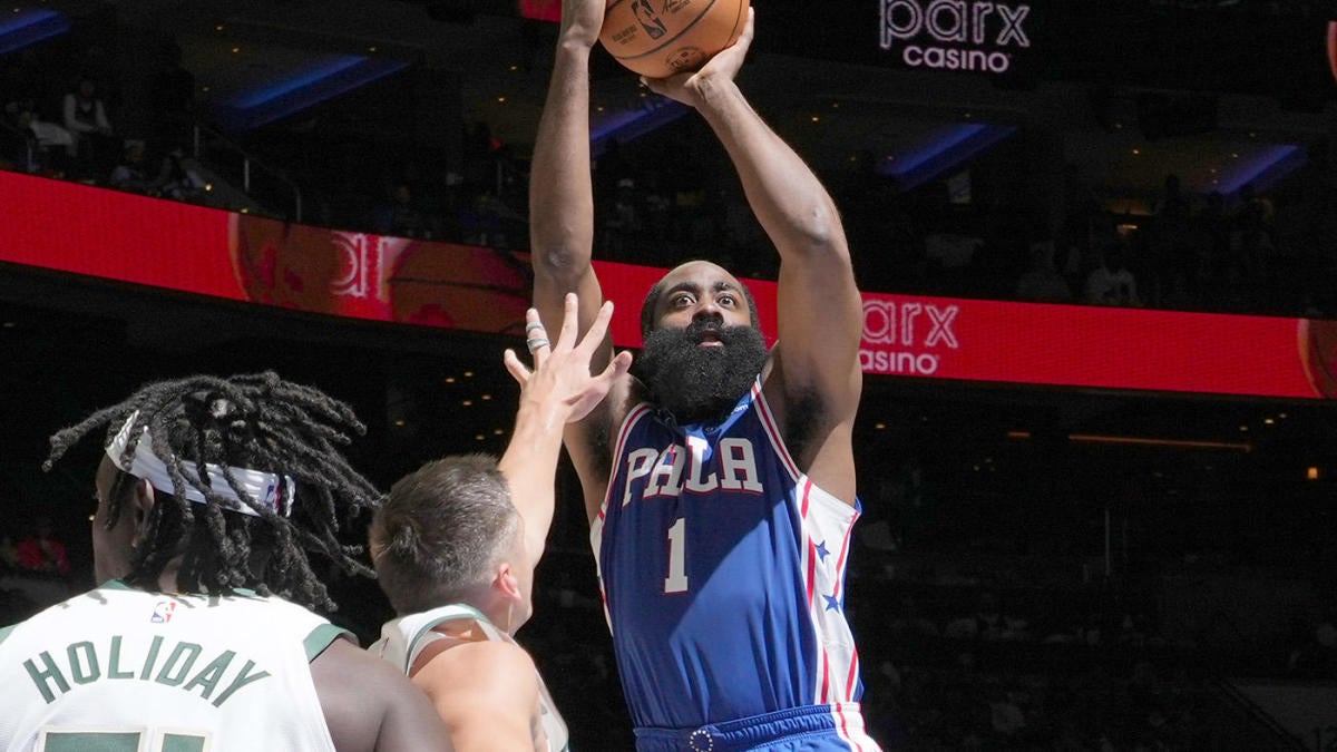 76ers' James Harden embracing the midrange, an approach that should ...
