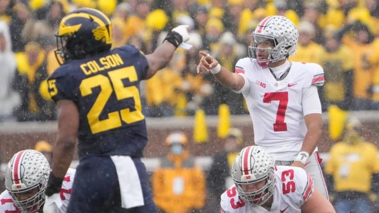 Ohio State vs. Michigan prediction, odds, line: 2022 Week 13 college football picks, best bets ...