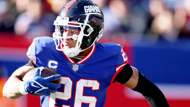 Saquon Barkley injury update: Giants star will play vs. Eagles despite sore neck, per Brian ...
