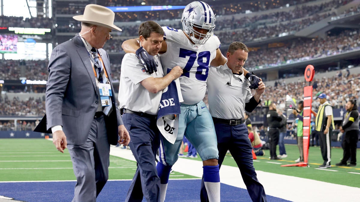 Cowboys' offensive line takes huge hit as Terence Steele suffers season ...
