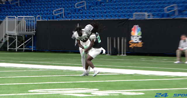 WATCH: Ohio State CB Calvin Simpson-Hunt at the All-American Bowl ...