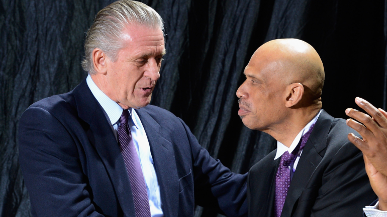 Pat Riley says Lakers legend Kareem Abdul-Jabbar is greatest player in ...