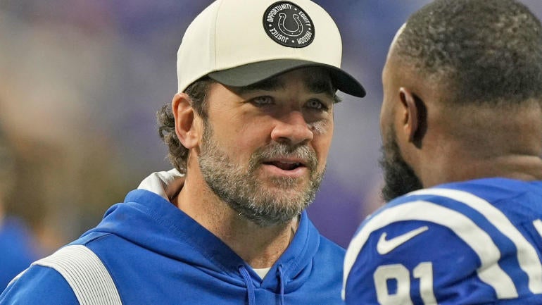 Jeff Saturday offers heartfelt message to Colts, fans after team hires Shane Steichen as new ...