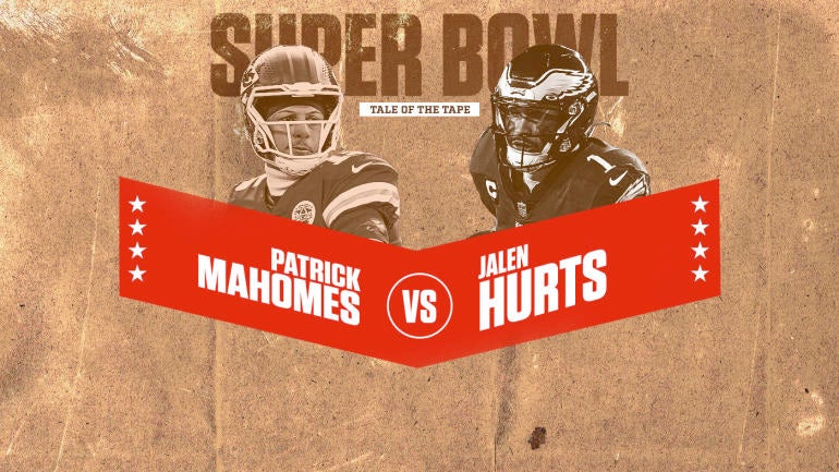 Jalen Hurts vs. Patrick Mahomes: Tale of the tape as Eagles and Chiefs ...