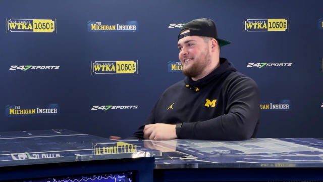 Michigan's Zak Zinter Talks Journey From Unheralded Recruit To Stepping ...