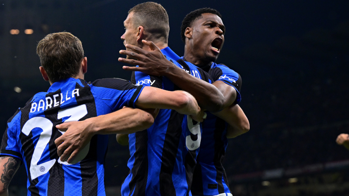AC Milan vs. Inter score: Eden Dzeko, Henrikh Mkhitaryan have ...
