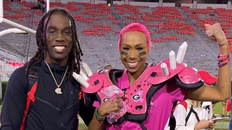 Eagles rookie Kelee Ringo makes Mother's Day every day by raising ...