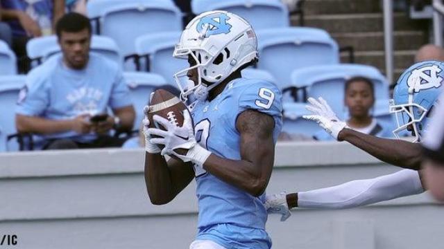 Tez Walker Shows Off Speed And Strength At UNC Pro Day