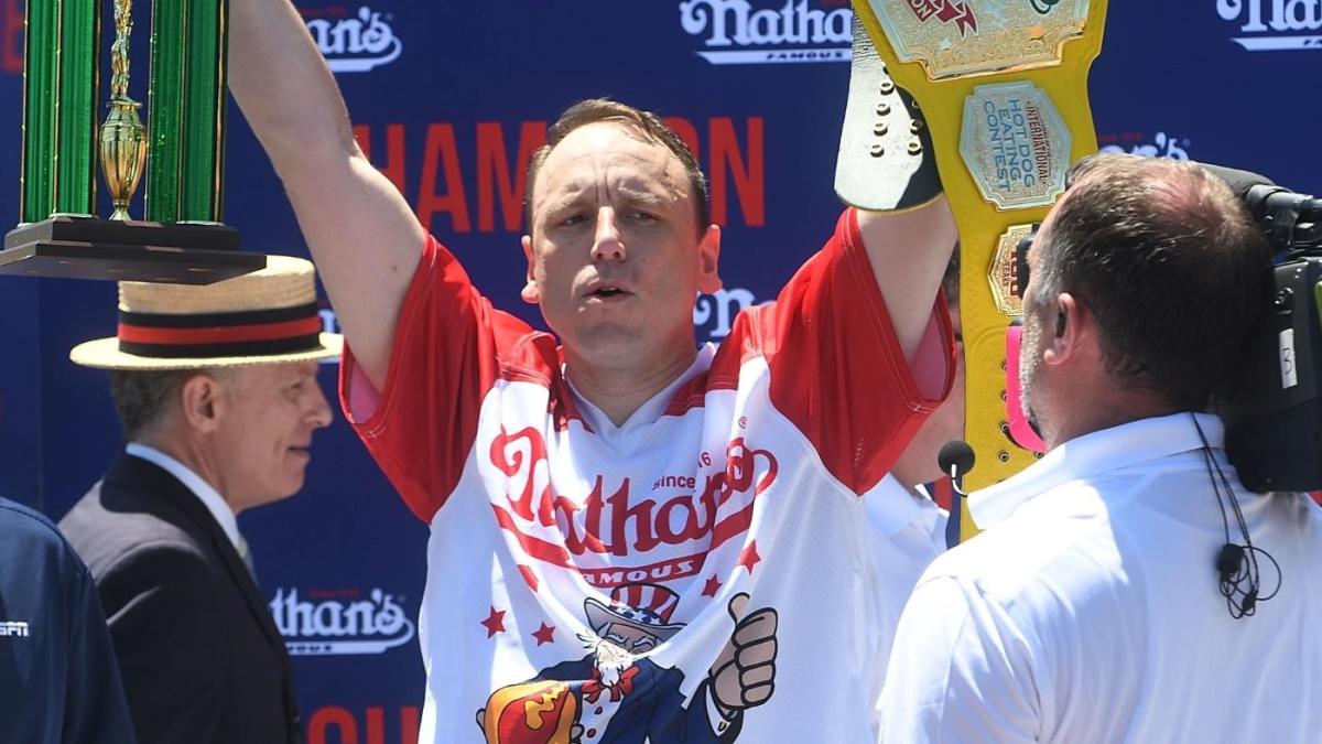 Nathan's Hot Dog Eating Contest 2023: Joey Chestnut wins 16th title on ...