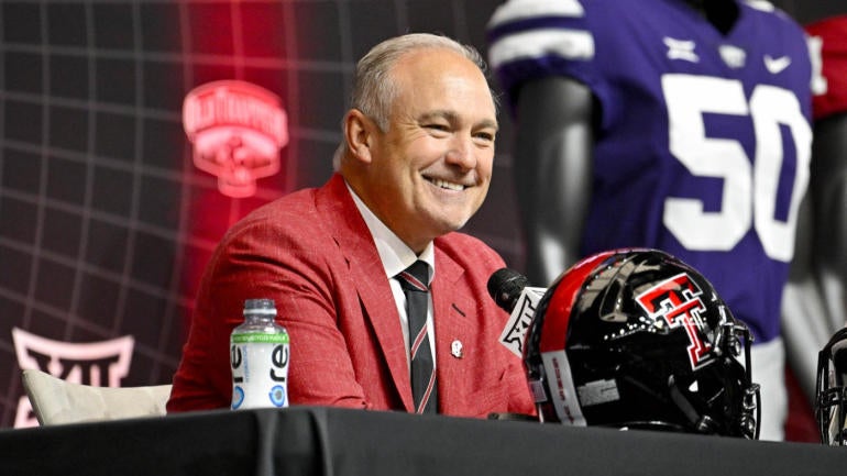 Big 12 Media Days: Texas Tech coach Joey McGuire honors Red Raider ...