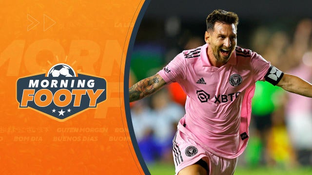 Messi Delivers Match Winning Goal On Debut | Morning Footy Part 2