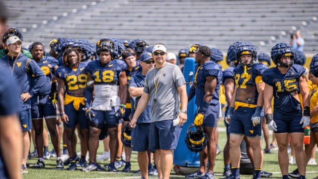 Sights and sounds from WVU's second open football practice