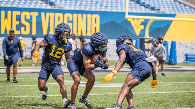 WVU Football Practice Clips From August 11th