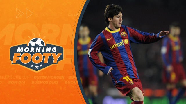 Lionel Messi's Best Champions League Goals! | Morning Footy Part 9