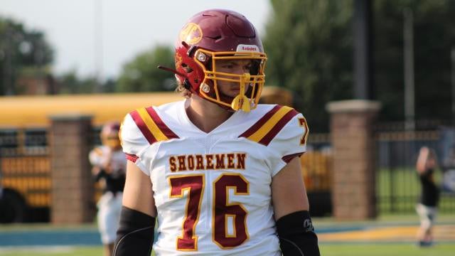 2026 Top100 offensive lineman Maxwell Riley game highlights