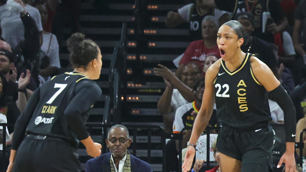 WNBA Playoffs Semifinals Game 2 Highlights: Wings at Aces - CBSSports.com