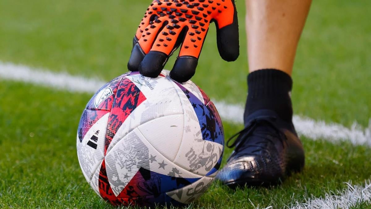 Dog steals soccer ball, evades numerous captors after invading pitch in ...