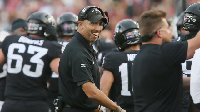 Matt Campbell on QB Rocco Becht's growth as a decision maker in 2023