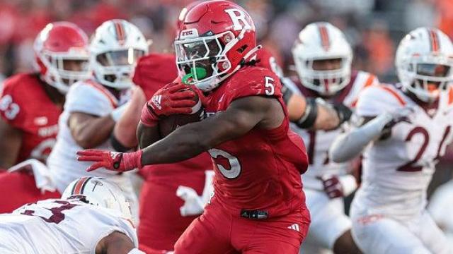 Kyle Monangai leading the Big Ten in rushing yards