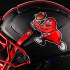 LOOK: Western Kentucky unveils awesome helmets with variations of Big Red mascot for game vs ...