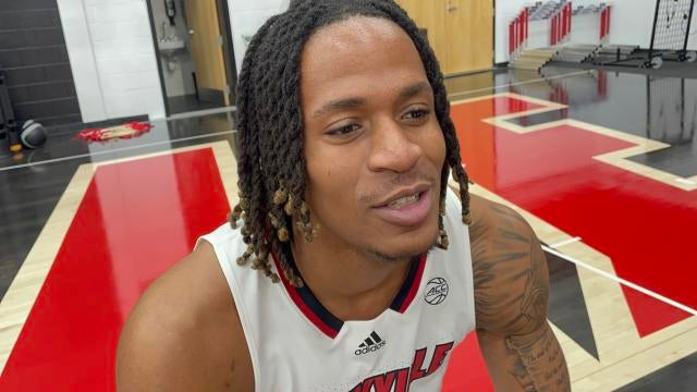 Louisville freshman Kaleb Glenn on being the hometown kid on the roster
