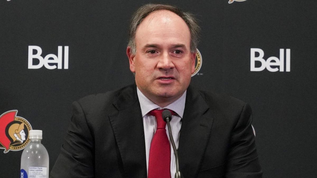 Senators' Pierre Dorion resigns as general manager after NHL forces team to forfeit first-round ...