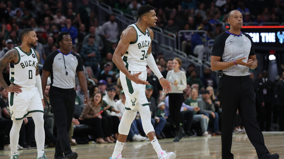 Referee explains Giannis Antetokounmpo's controversial ejection: Bucks ...