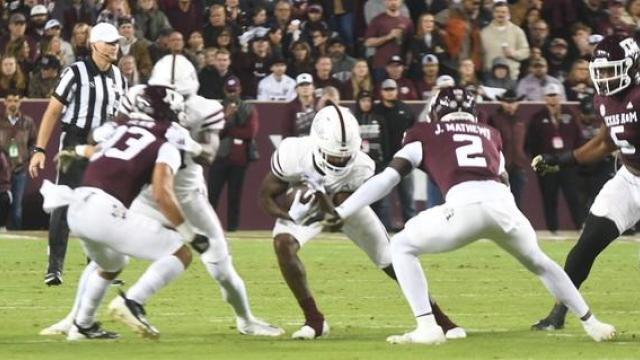 Seth Davis was one of a few bright spots in bad night at A&M