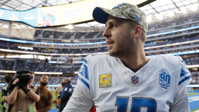 Jared Goff Speaks After Wild Week 10 Win Over Chargers