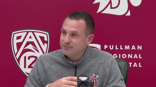 90 seconds with emotional Jake Dickert on Cougar senior class