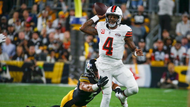 Steelers at Browns: Spread, Total Tumble As Watson Ruled Out For Season