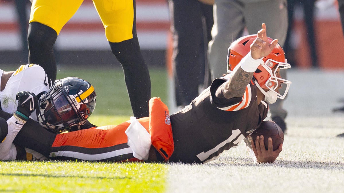 Browns vs. Steelers score, takeaways: Rookie Dorian Thompson-Robinson ...