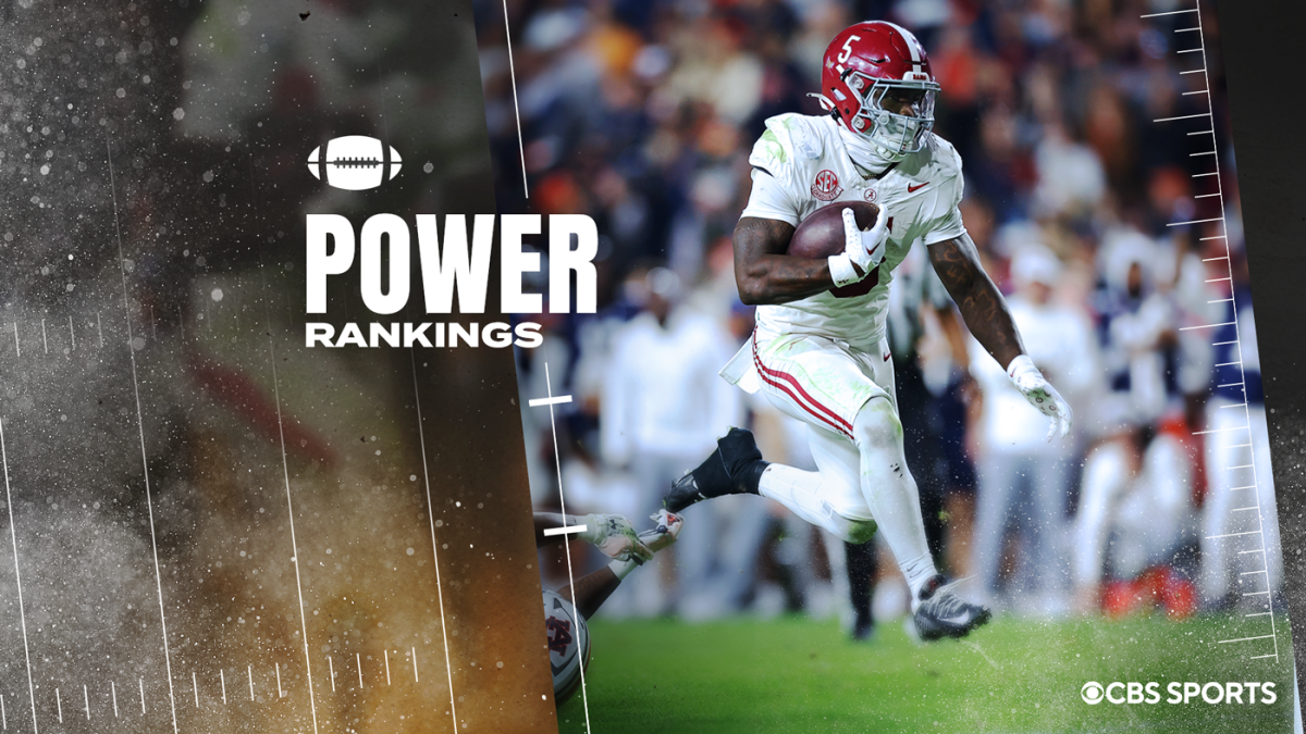 College Football Power Rankings: Washington slides up to No. 3 with ...