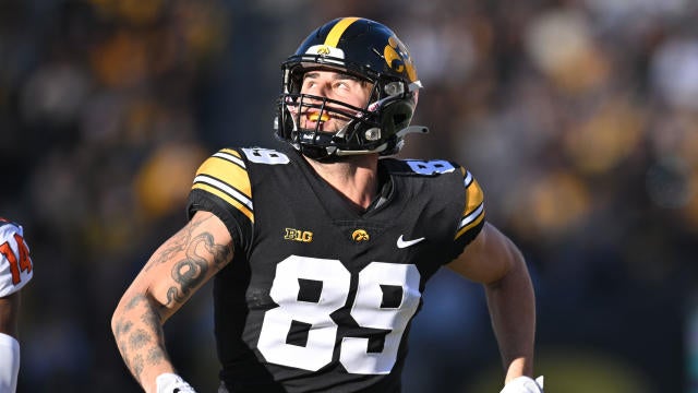 Iowa WR Nico Ragaini on preparing for second Big Ten Championship as a ...