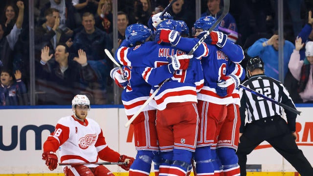 Highlights: Red Wings at Rangers