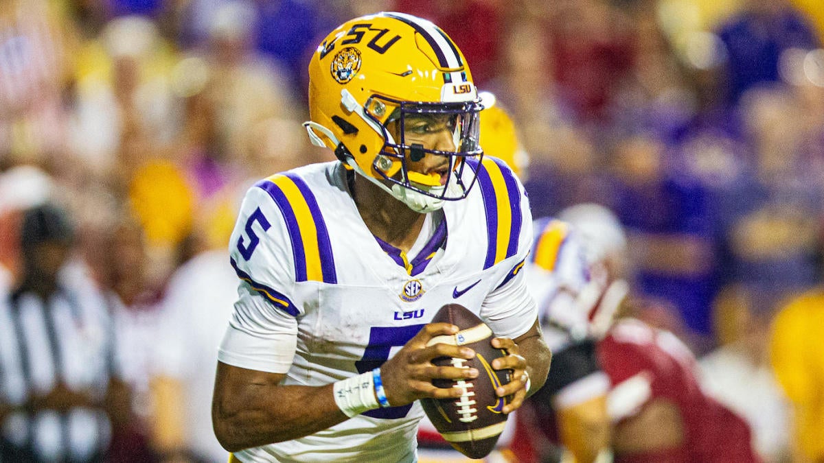 LSU QB Jayden Daniels re-establishes edge in Heisman odds edging Oregon ...