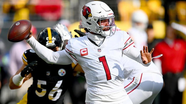 NFL on CBS: Watch Cardinals' Kyler Murray hit Trey McBride on TD toss ...
