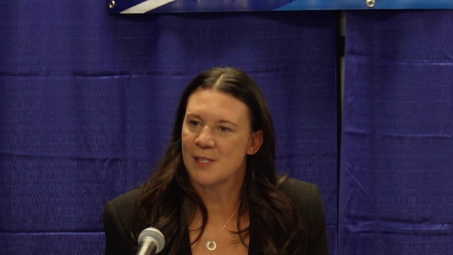 1 minute with Jen Greeny on future of WSU volleyball