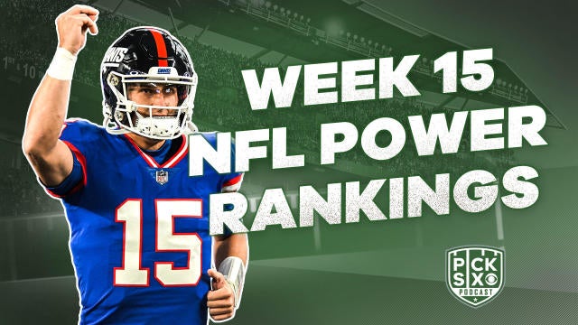 Pick Six - Week 15 NFL Power Rankings: Dolphins lose BAD, bad team QB ...