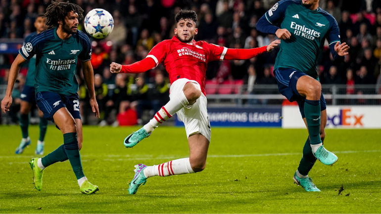 WATCH: USMNT's Malik Tillman, Ricardo Pepi combine on PSV goal in tie with Arsenal in Champions ...