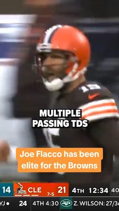 Joe Flacco Has Been Elite For The Browns - CBSSports.com