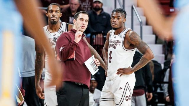 Shakeel Moore and Cameron Matthews post-Mississippi State 85-81 victory