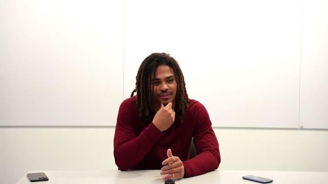 Wide receiver Lewis Bond on his first bowl game with Boston College