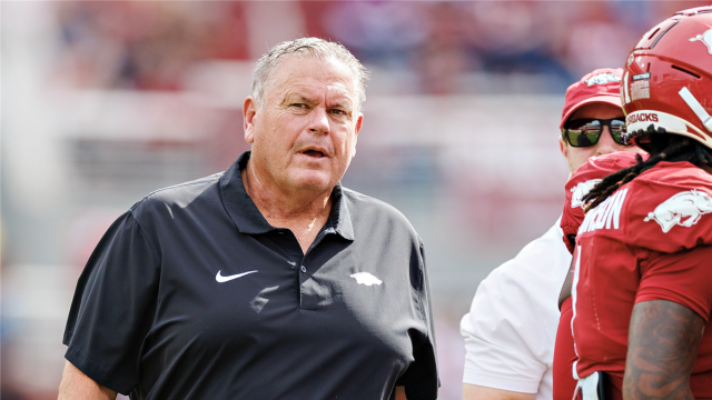 Sam Pittman on what Eric Mateos brings to Arkansas OL