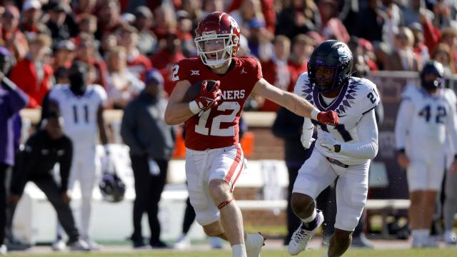 Oklahoma WR Drake Stoops on matching up with Arizona's defense