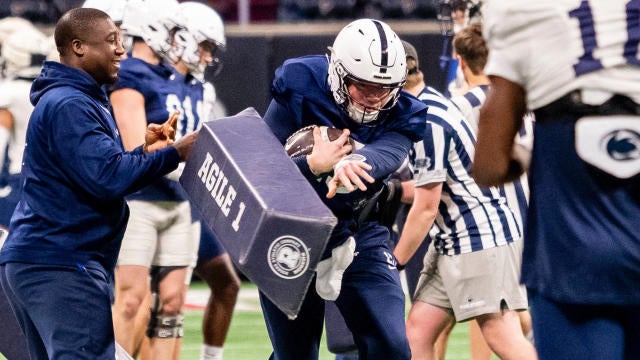 Penn State Practice Action In Mercedes Benz Stadium