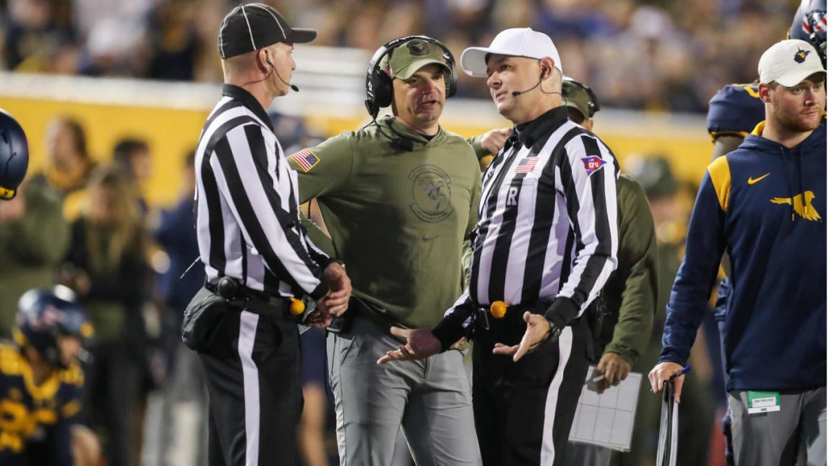 WATCH: West Virginia coach Neal Brown drenched in mayonnaise after ...