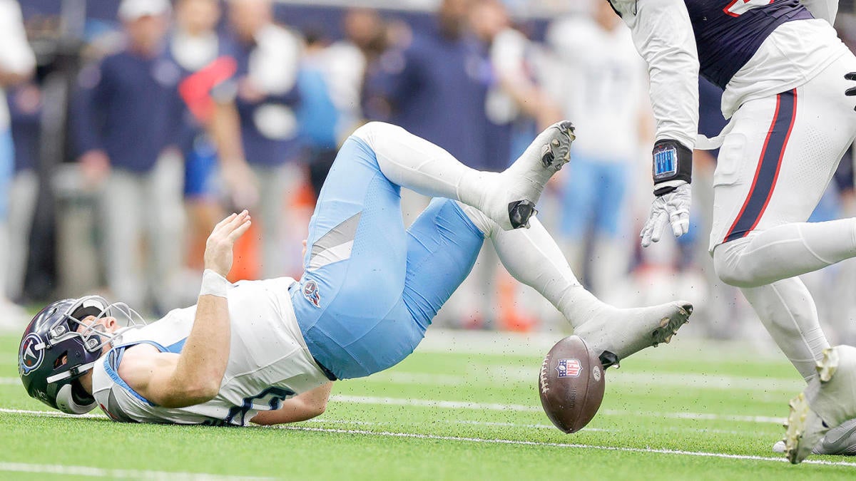 Titans' Will Levis ruled out vs. Texans with foot injury; Ryan ...