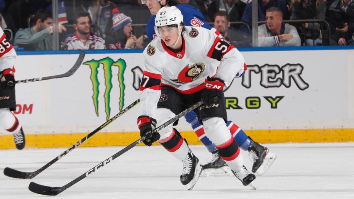 Shane Pinto signs one-year contract with Senators as 41-game suspension ...