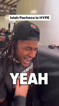 Isiah Pacheco is HYPE